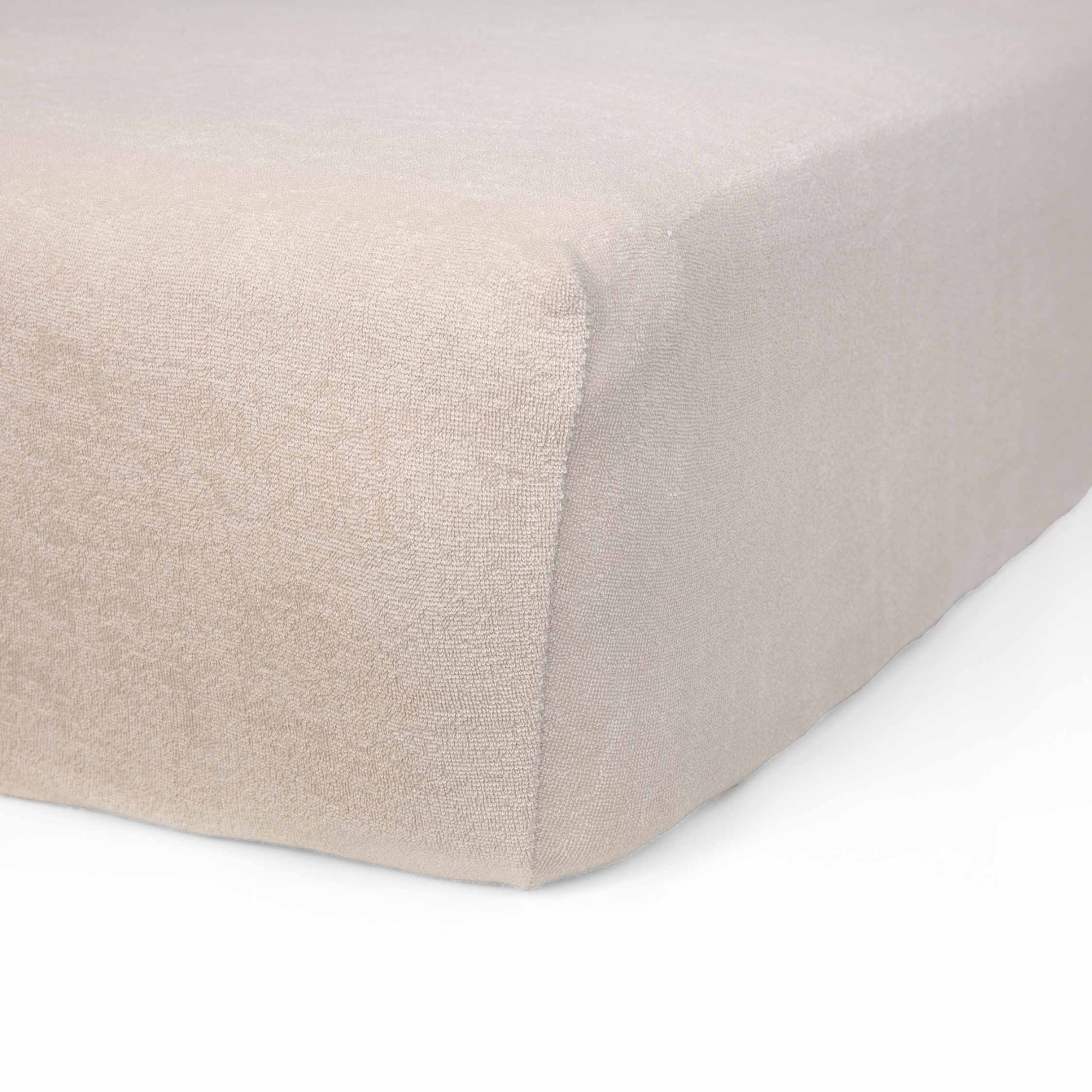 Fitted terry sheets TERRYBTL-SILVER GREY | Nostra.lt